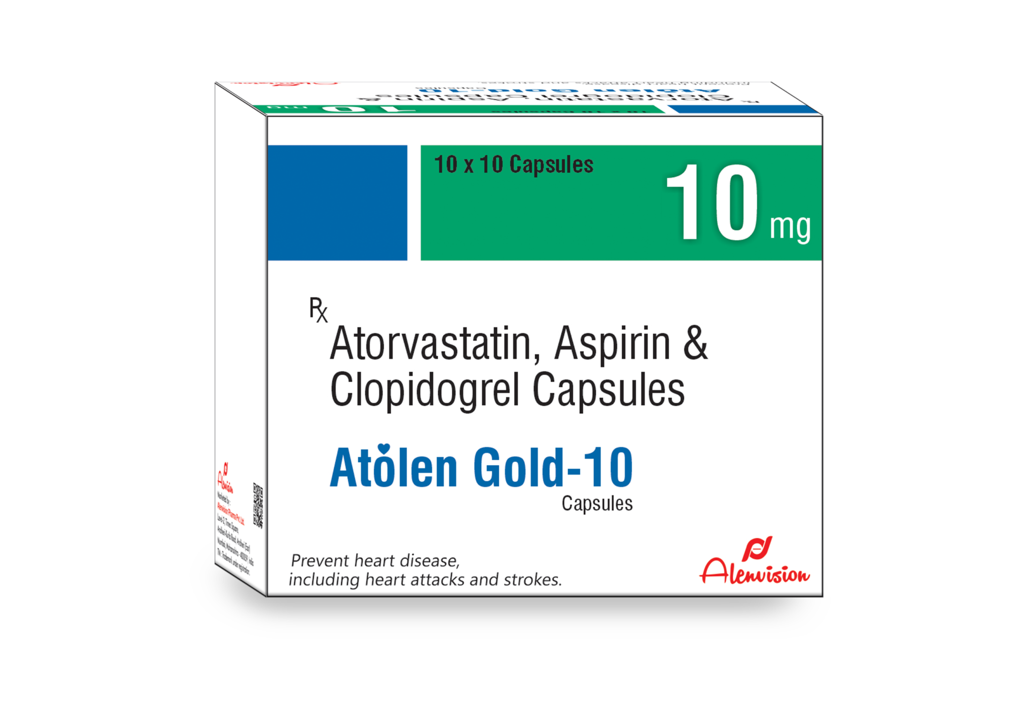 Atolen-Gold 10 – Alenvision Pharma Pvt. Ltd.