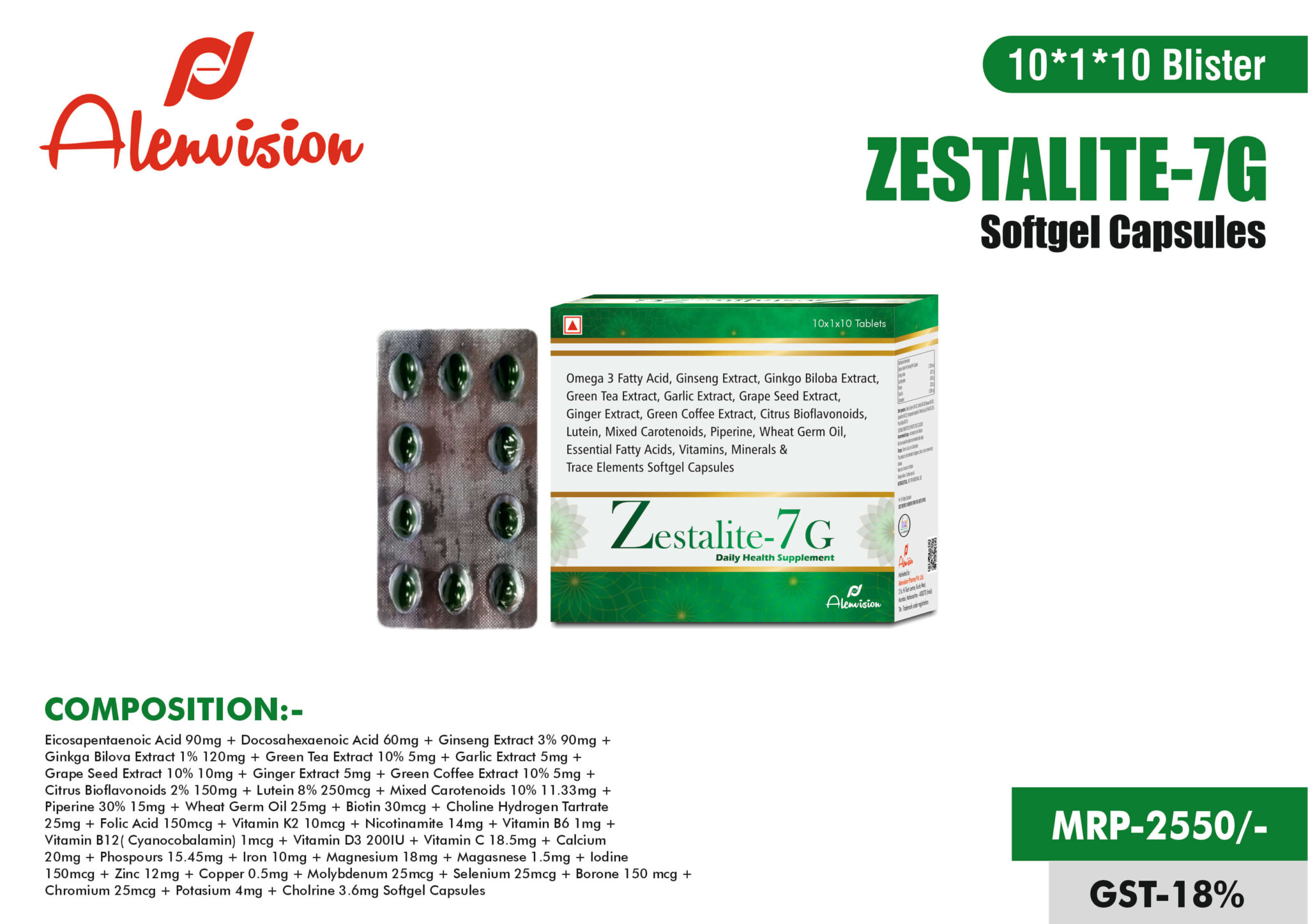 Zestalite-7G - Alenvision Pharma Pvt. Ltd.